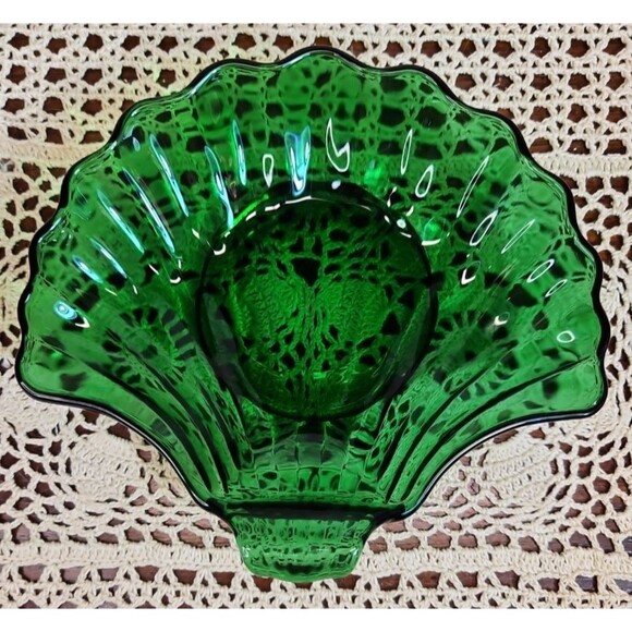 Anchor Hocking | Accents | Vintage Anchor Hocking Emerald Green Glass ...
